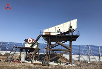 China High Capacity Vibrating Screen Machine For Crushing Stone And Rock for sale