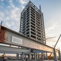 China Steel Structural Fabrication for Prefab Steel Buildings with Corrosion Resistance C1-C5-M, Tolerance ±1mm To ±3mm, and Easy And Quick Installation for sale
