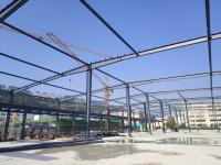 China Heavy Duty Steel Structure with More Than 50 Years Life Span Featuring Solid H-shape Steel Beam and Customizable Dimensions for sale