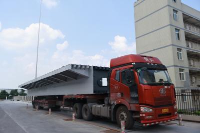China Heavy Duty Steel Structure with 50 Tons Load Capacity, Solid H-Shape Steel Beam Main Frame, and Corrosion Resistant Coating for sale