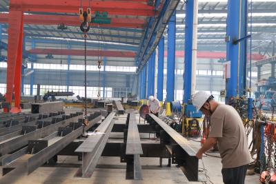 China Q345B Q235B Prefab Metal Buildings Steel Structures Fabrication for sale
