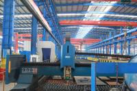 China Steel Structure Workshop and Steel Frame Workshop with Aluminum Alloy Windows, Circular Steel Tube Tie Bar and Modular Transport for sale