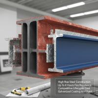 China Corrosion Resistant Pre-engineered Steel Workshop with Alkyd Primer DFT 75um Coating and Carbon Structural Steel for sale
