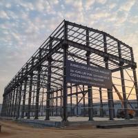 China Customizable Steel Structural Fabrication with 50 Tons Load Capacity and High Corrosion Resistance for sale