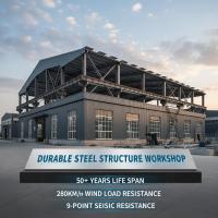 China AISC Compliance Steel Structural Fabrication Ensuring Load Capacity Depends On Design Specifications Meets Industry Requirements for sale