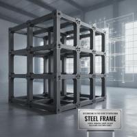 China Customizable Steel Structural Fabrication With 50 Tons Load Capacity And High Corrosion Resistance For Industrial Applications for sale