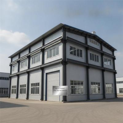 China Lightweight Steel Structure Workshop with Optional Heat Insulation System for Space Utilization and Steel Frame Workshop Efficiency for sale