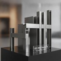 China ISO 9001 Standard Steel Structural Fabrication with Polished Finish for Custom Structural Designs for sale