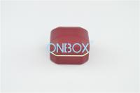 China SAP51378 Leather Jewelry Box For Single Ring With LED Light for sale