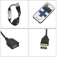 China Mini Monochrome LED Light Controller , RF Wireless Controller With 11 Key OEM for sale
