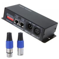 China DMX512 LED Tape Dmx Decoder 3 Channel RGB 4 Channel RGBW With CE Certified for sale