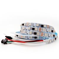 China Magic Color Pixel RGB LED Strip Lights DC12V Programmable Changeable Color for sale