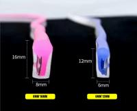 China Colorful Flexible Silicone LED Strip , Waterproof LED Neon Tube For Billboard for sale