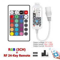 China Mini Led Smart  Controller Wifi Single Color Rgb Rgbw  Remote Control App Voice Music For Smart Home for sale