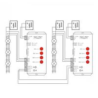China T1000S LED Pixel Controller Programmable For WS2812B WS2811 RGB LED Strip for sale