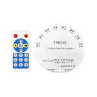 China SP608E Bluetooth LED Strip Smart Controller Full Color 8CH Independent Signal for sale