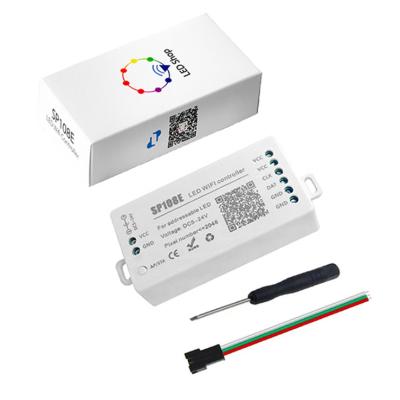 China 2048 Pixels SP108E Wifi LED Controller With IOS Android App Wireless Remote Control for sale