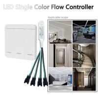 China 3 Key RF Remote LED Single Color Dimmer For White Flowing Light Strip for sale