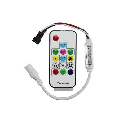 China Mini LED Strip Smart Controller , Pixel Strip Controller For WS2811 WS2812 1903 16703 for sale