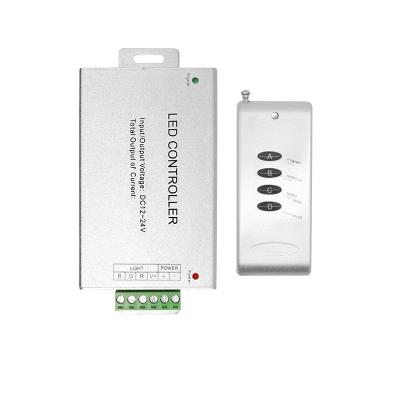 China RF 4 Key LED RGB Controller DC12V Wireless Remote Control For LED Strip Light for sale