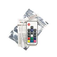 China 17 Key LED Mini Controller 12V 3 Channel RF Wireless Remote For 5050 LED Strip for sale