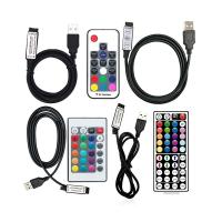 China USB 5V LED Controller Mini Wireless Remote Control For LED RGB Color Bar 5050 for sale
