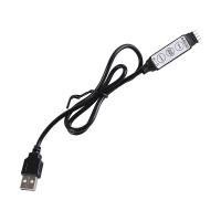 China USB 5V Powered LED Mini Controller 3 Key For LED RGB Color Strip Light for sale