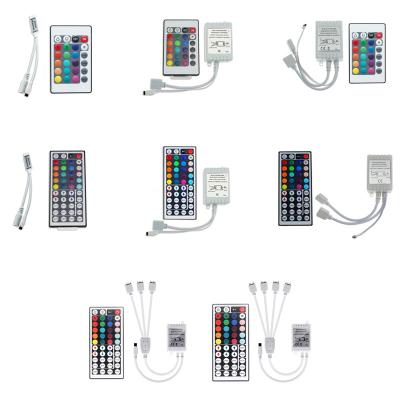China IR Remote Control LED RGB Controller DC12V Mini 24 Key 44 Key for sale