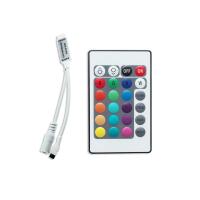 China IR Remote Control LED RGB Controller DC12V Mini 24 Key 44 Key for sale