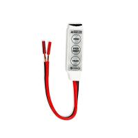 China DC 24V LED Mini Controller 3 Key 3 Button Manual For 5050 Rgb Color Strip Light for sale