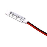 China DC 24V LED Mini Controller 3 Key 3 Button Manual For 5050 Rgb Color Strip Light for sale