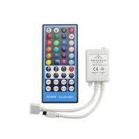 China 40 Key RGBW Smart LED Strip Controller 5 Pins IR Remote Control For SMD 5050 Strip for sale