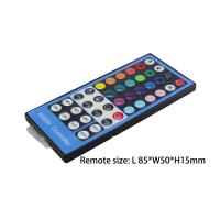 China 40 Key RGBW Smart LED Strip Controller 5 Pins IR Remote Control For SMD 5050 Strip for sale