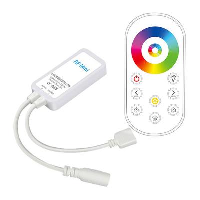 China DC 24V LED RGB Controller Mini RF Wireless Touch Remote For LED 5050 Strip for sale