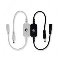 China Touch Sensing Single Colour LED Controller Dimmable For Monochrome Strip Light for sale