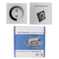 China Wall Mounted 12V 24V LED Lighting Dimmer Switch For Single Color Strip Light for sale