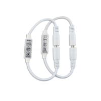 China Monochrome Single Color LED Strip Controller Dimmer 3 Button Manual Type for sale
