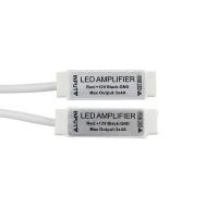 China Mini LED Strip Amplifier , PWM Dimming RGB Signal Amplifier Remote Control for sale