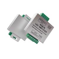 China 24A Aluminum Case LED Strip Amplifier RGBW Sync Signal For 5 Wire 4 Way for sale