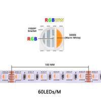 China Warm White LED RGB Strip Light Flexible DC 12V SMD5050 RGBW RGBWW for sale