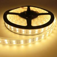 China Double Row Flexible LED RGB Strip Light SMD 5050 120LEDs/M For Landscape Lighting for sale