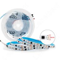 China 8mm Narrow LED Pixel Strip Light , RGB 5050 3535 Magic Dream Color LED Strip for sale
