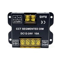 China 10A LED Controller Dimmer DC 12V 24V Dual Color Temperature Rf Full Touch for sale