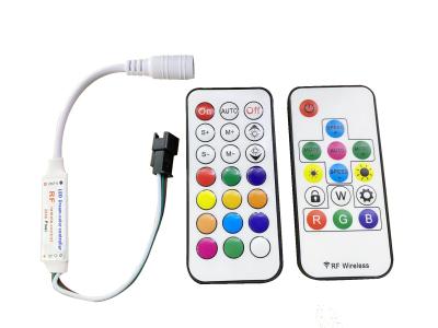 China Smart LED Strip Remote Controller DC 5V 24V Wireless For Led Pixel Light for sale