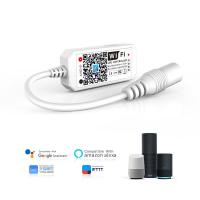 China Voice Control LED Strip Wifi Controller For RGB Strip Light CE Certified for sale