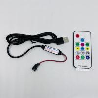 China Mini LED Pixel Controller USB DC 5V With 14 Keys RF Remote Control for sale