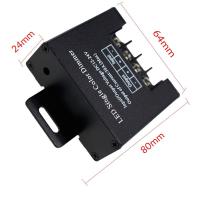 China Wireless RF Remote LED Controller Dimmer Single Color With 30A 720W High Power for sale