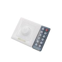 China 86 Wall Type Knob LED Switch , Single Colour LED Controller With RF Remote Control for sale