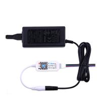 China Mini RGB Wifi LED Strip RGBW Controller For Music Voice Mobile APP Timing for sale