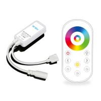 China DC 24V LED RGB Controller Mini RF Wireless Touch Remote For LED 5050 Strip for sale